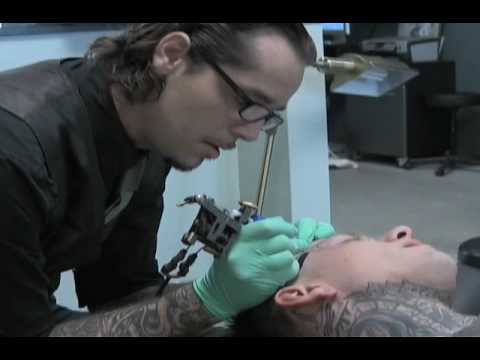 Human Billboards: Ray-Ban face tattoo & Chanel temporary tat - Sharon ...
